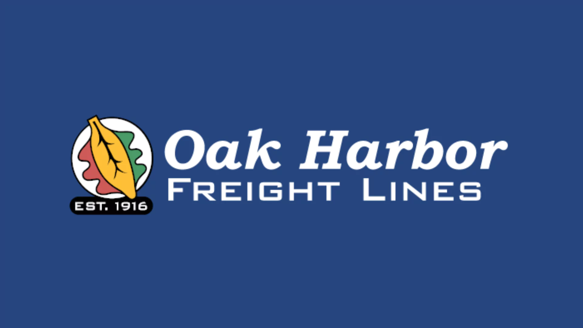 Oak Harbor Freight Line Tracking